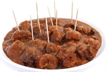 Crock-Pot, Barbecue Mini Meatballs | WW Points | Skinny Kitchen